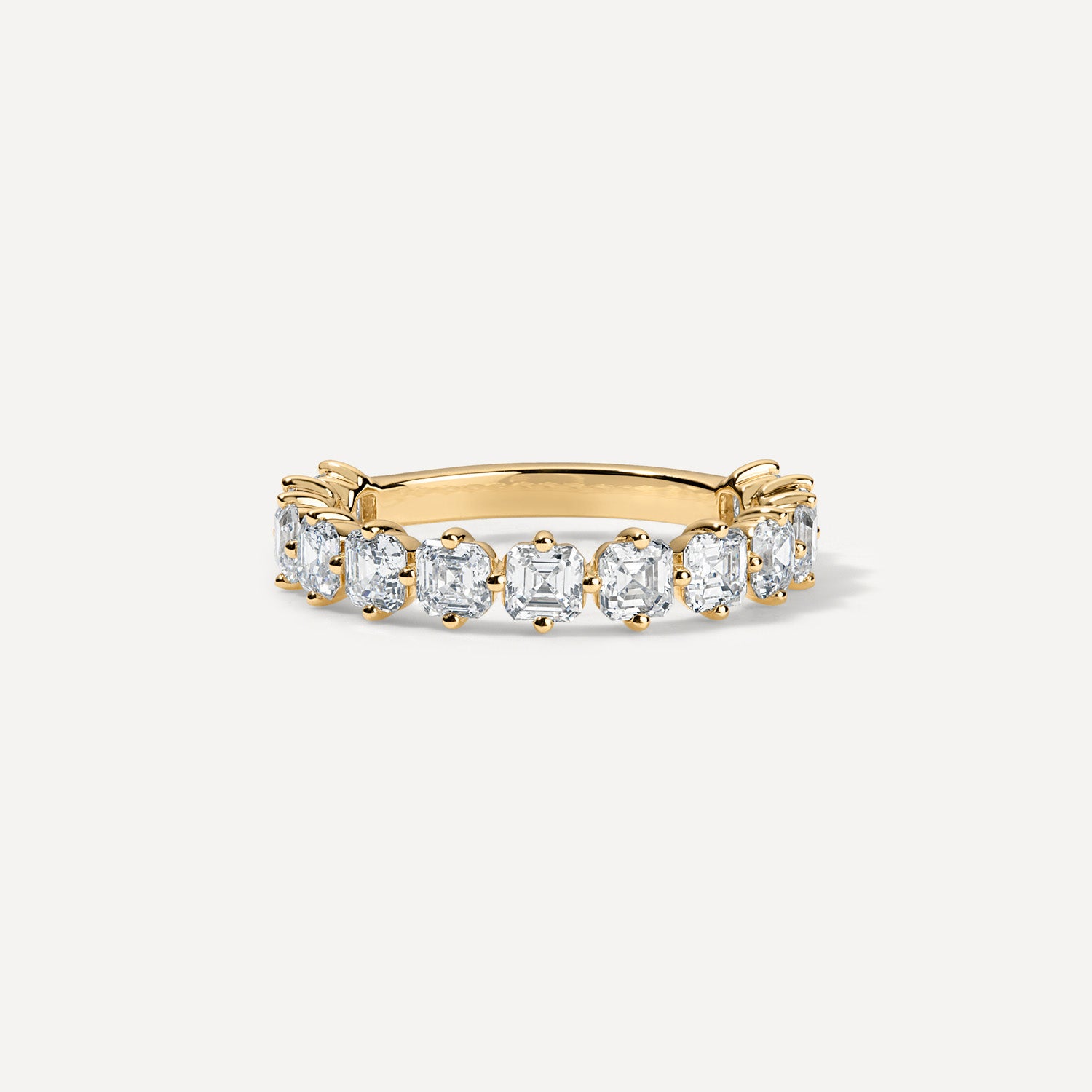 Asscher Compass Prong – Her Rock
